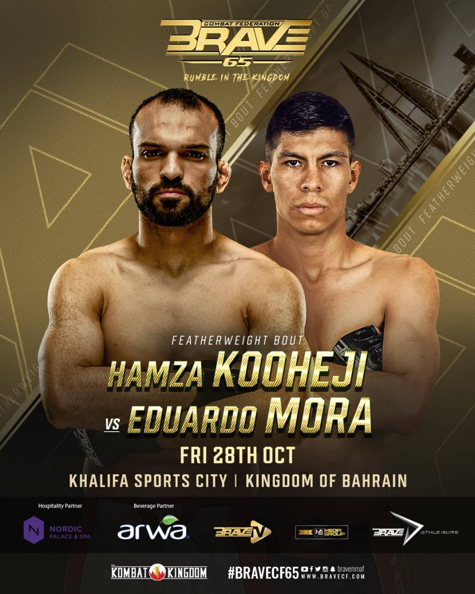 BRAVE CF 65: Continents collide as The Pride of Bahrain faces the ...