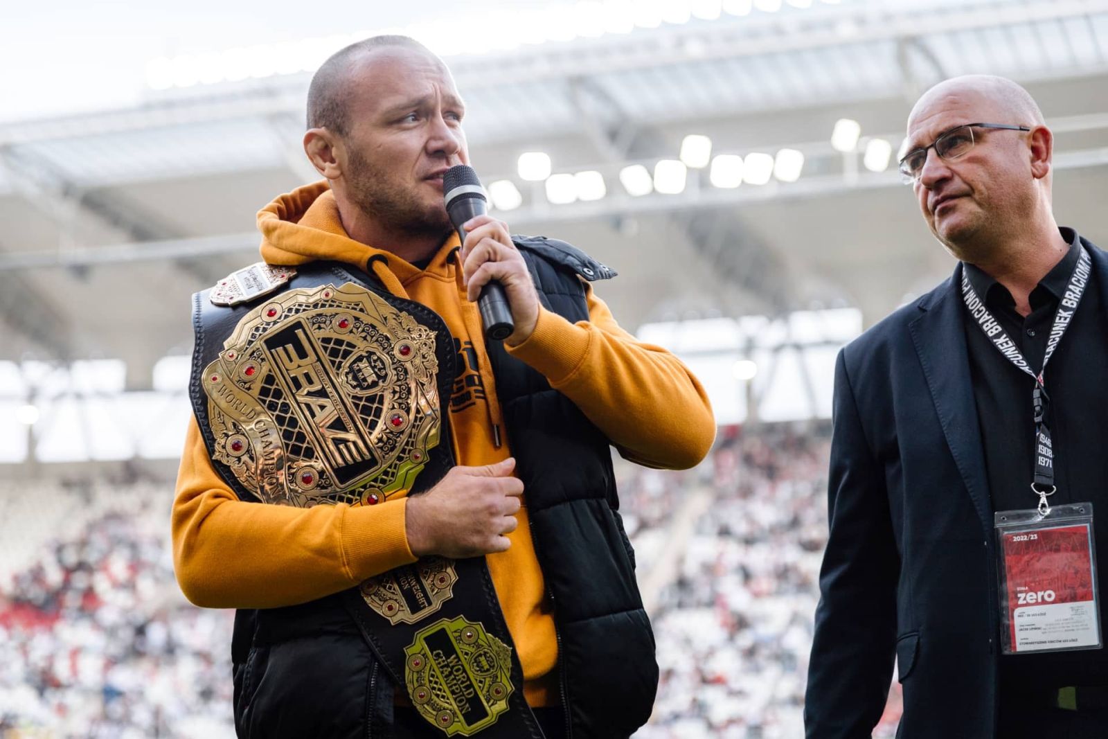 Champion Marcin Bandel receives hero’s welcome and parades BRAVE CF ...