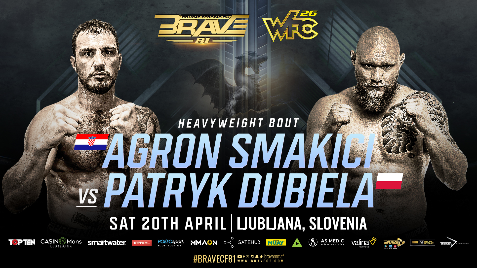 BRAVE CF 75 set to be headlined by blockbuster Sup | BRAVE CF