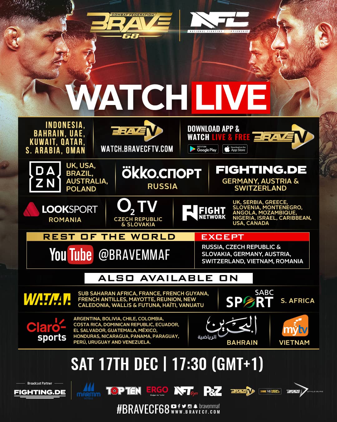 BRAVE CF | BRAVE Combat Federation