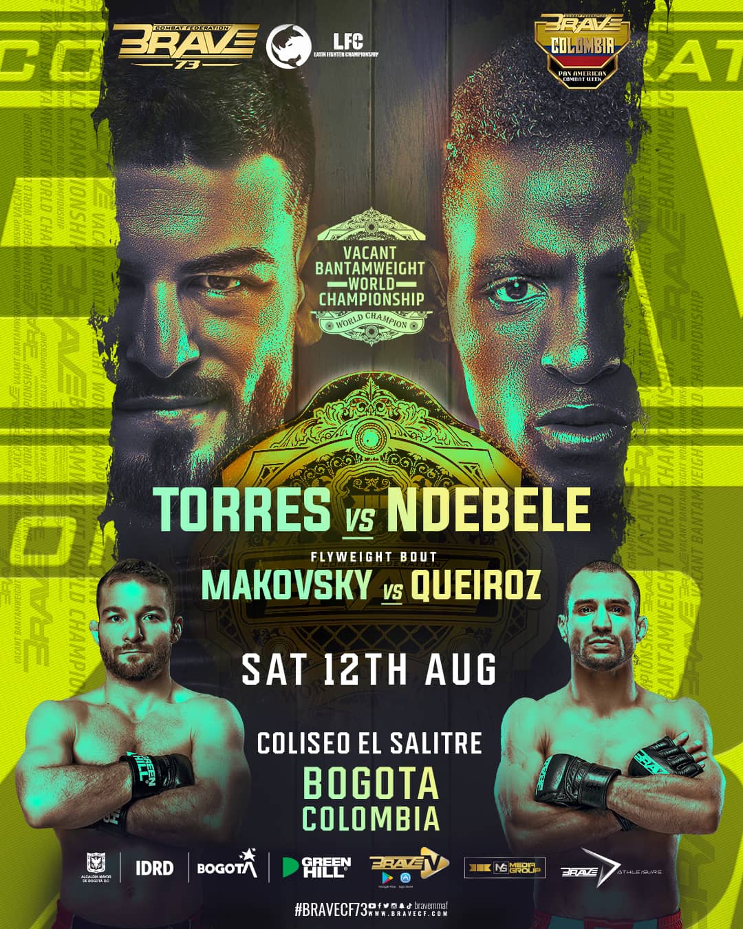 BRAVE CF releases official poster for much anticipated return to Bogota ...