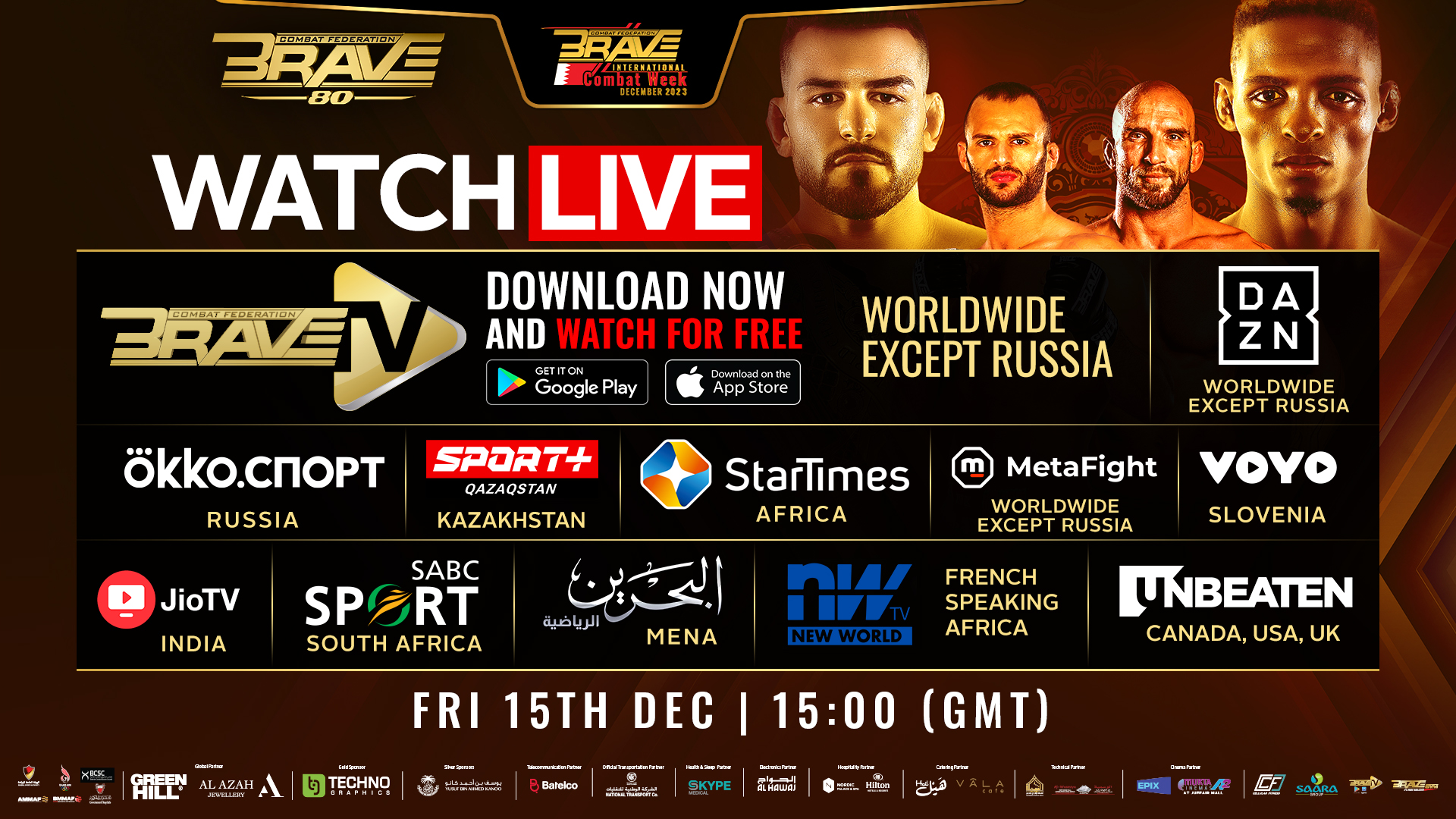 BRAVE CF announces biggest edition of BICW in December to close out ...