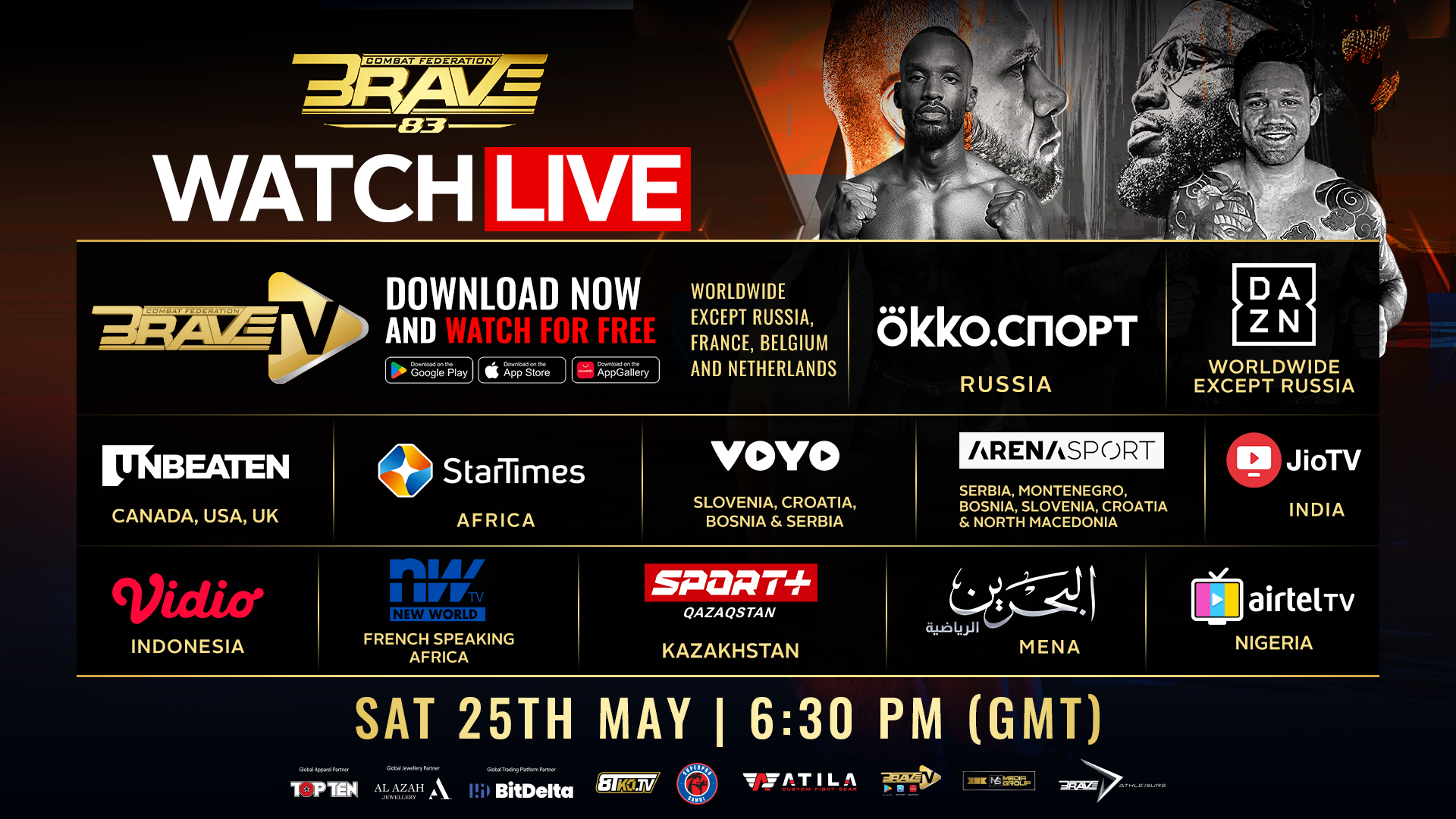 Home | BRAVE Combat Federation