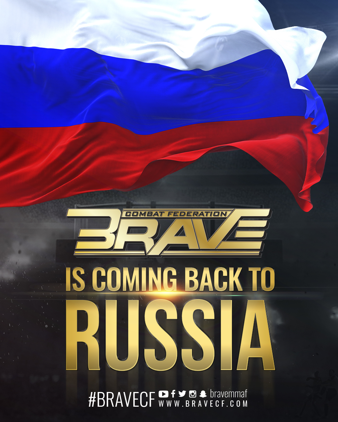 BRAVE CF announces return to Russia in end of the year extravaganza ...