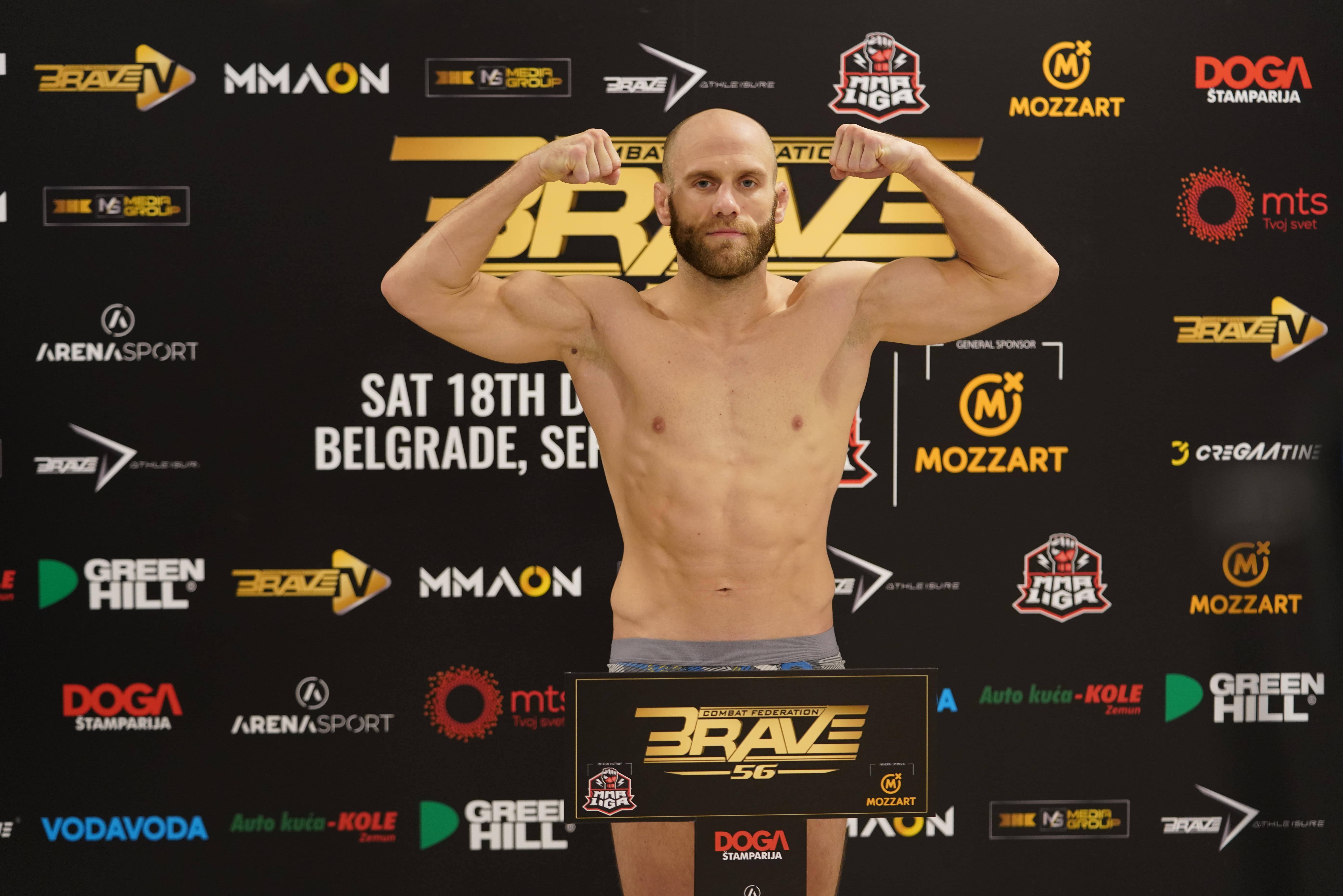 BRAVE CF 56 Main Event Gets Green Light As Headliners Make Weight