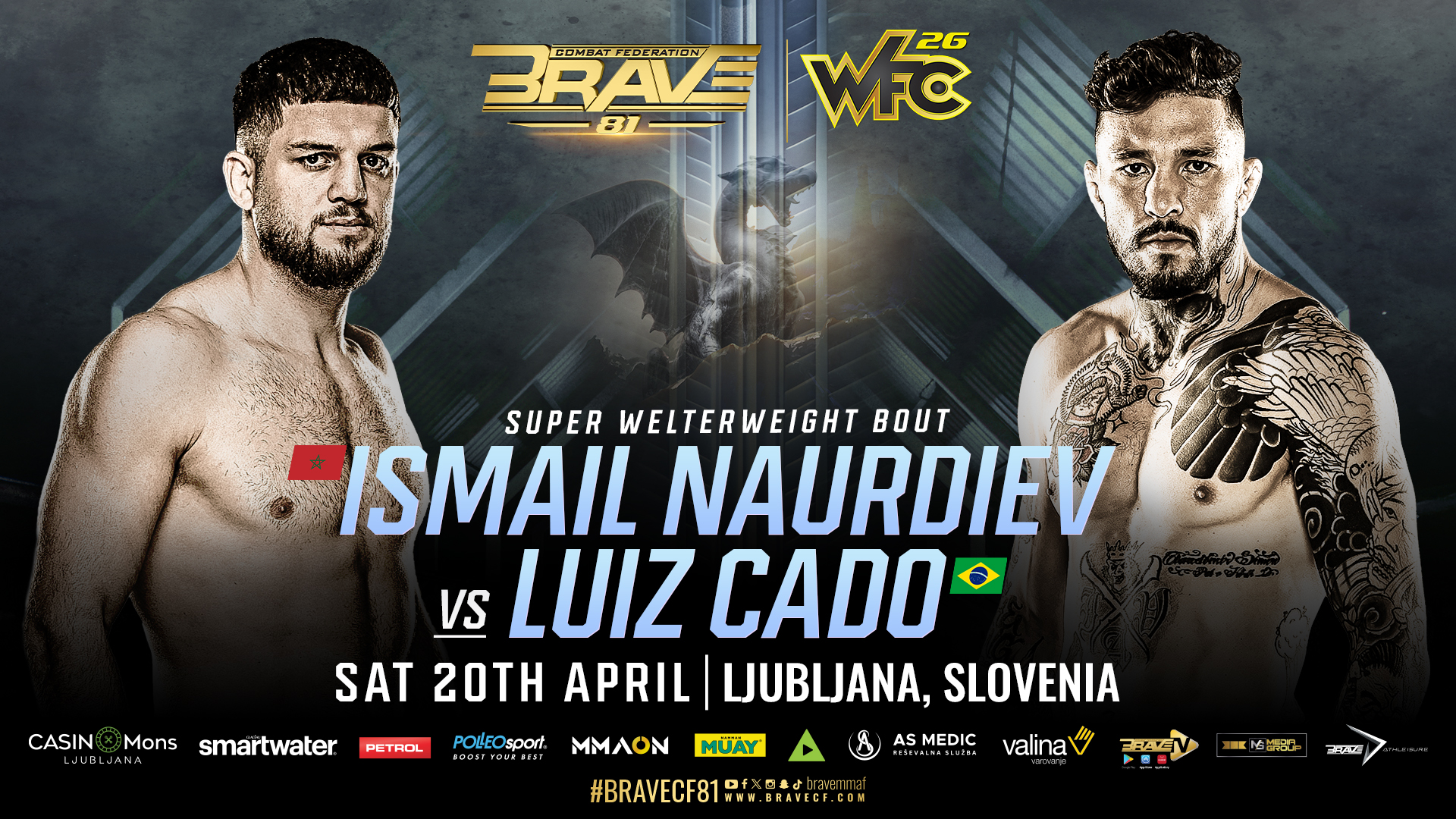 BRAVE CF 75 set to be headlined by blockbuster Sup | BRAVE CF