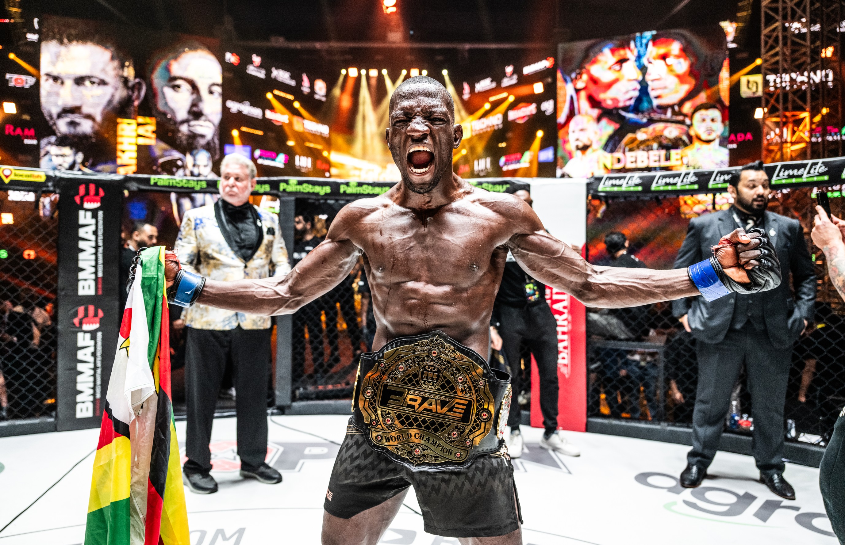 BRAVE CF 91 Results: Nicholas Hwende captures Bantamweight title, Hamza ...