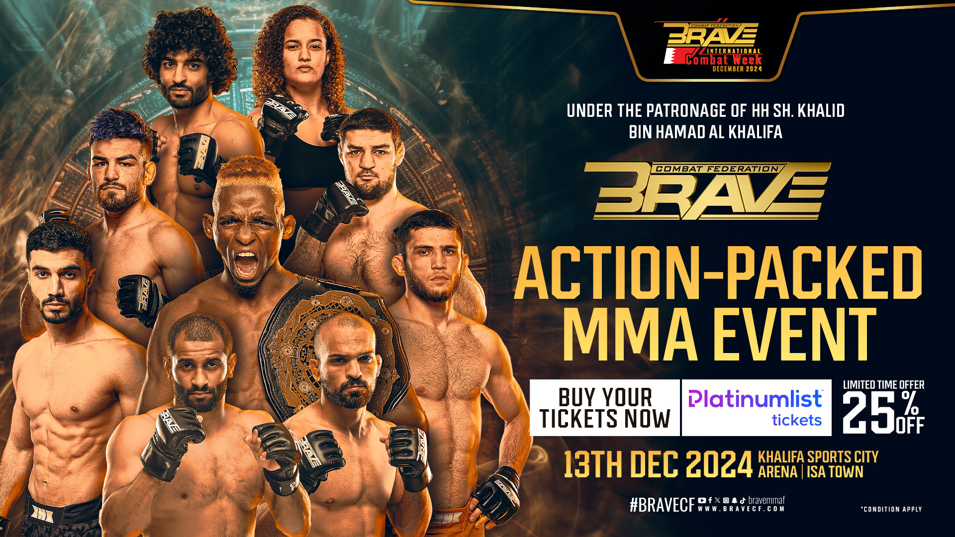 BRAVE CF announces biggest edition of BICW in December to close out ...