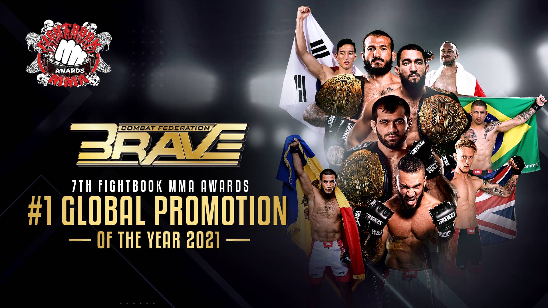 BRAVE CF Wins Global Promotion Of The Year Award for 2021