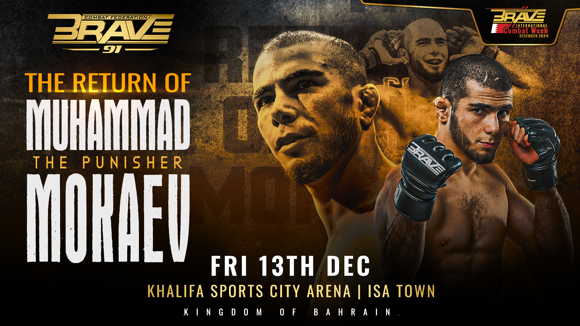 New BRAVE CF champion Nemat Abdrashitov will not rest on his laurels ...