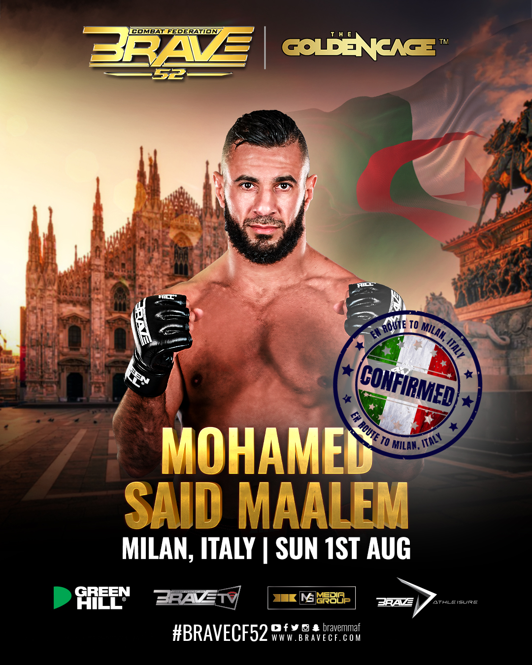 More big names confirmed as BRAVE CF 52 stacked fight card begins to ...