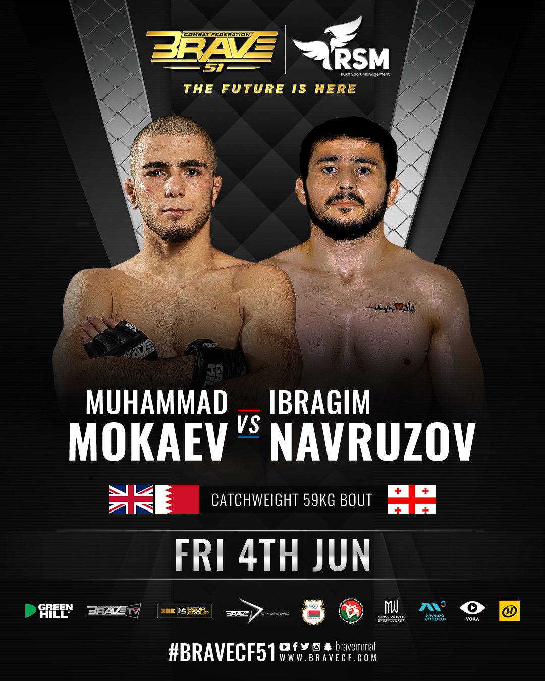 "The Punisher" is back! Muhammad Mokaev returns against Ibragim ...