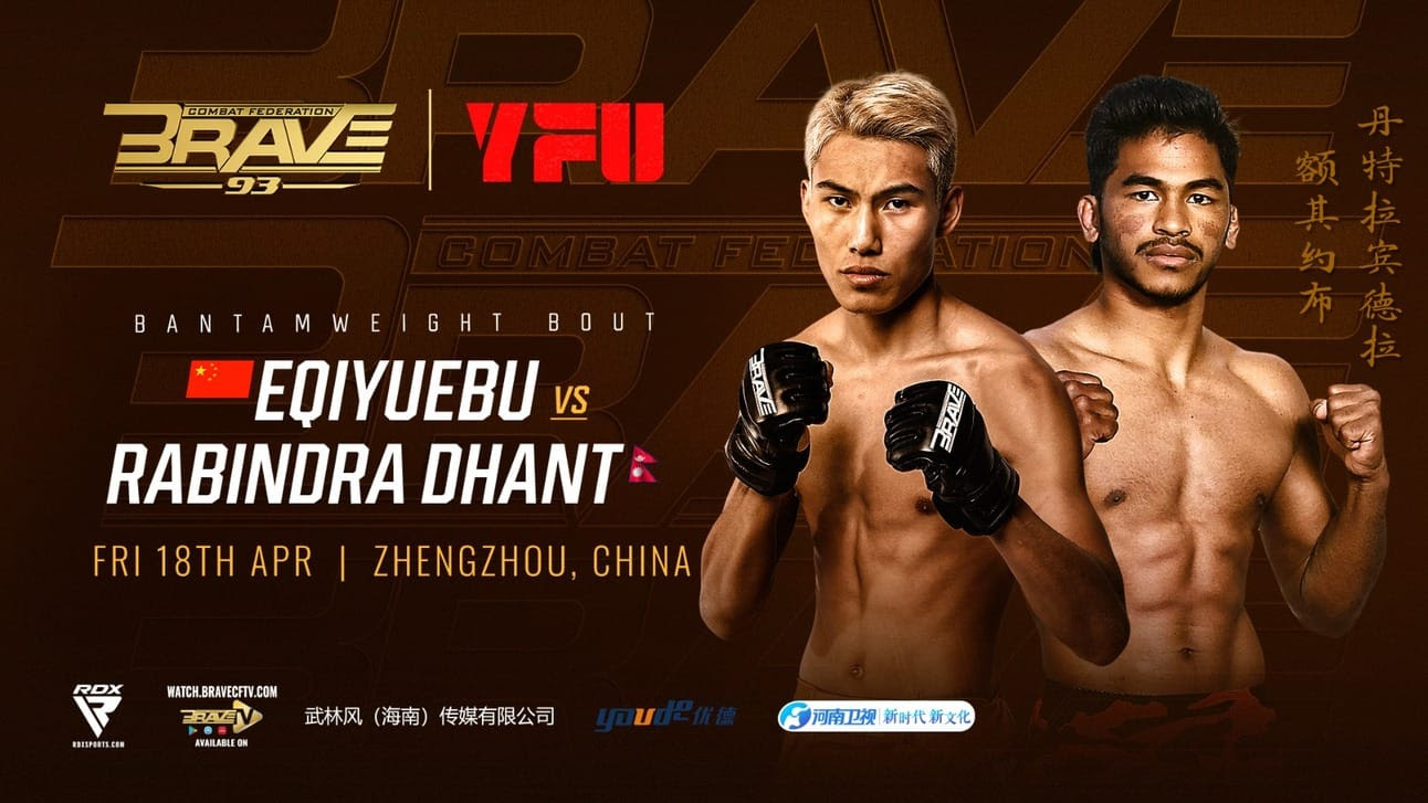 Nepal’s Fighting Pride: Can Rabindra Dhant Shock the World at BRAVE CF 93?