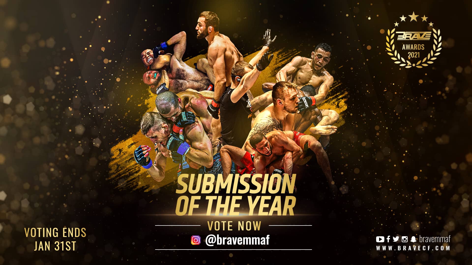 BRAVE CF Announces Nominees For 2021 Submission Of The Year | BRAVE ...