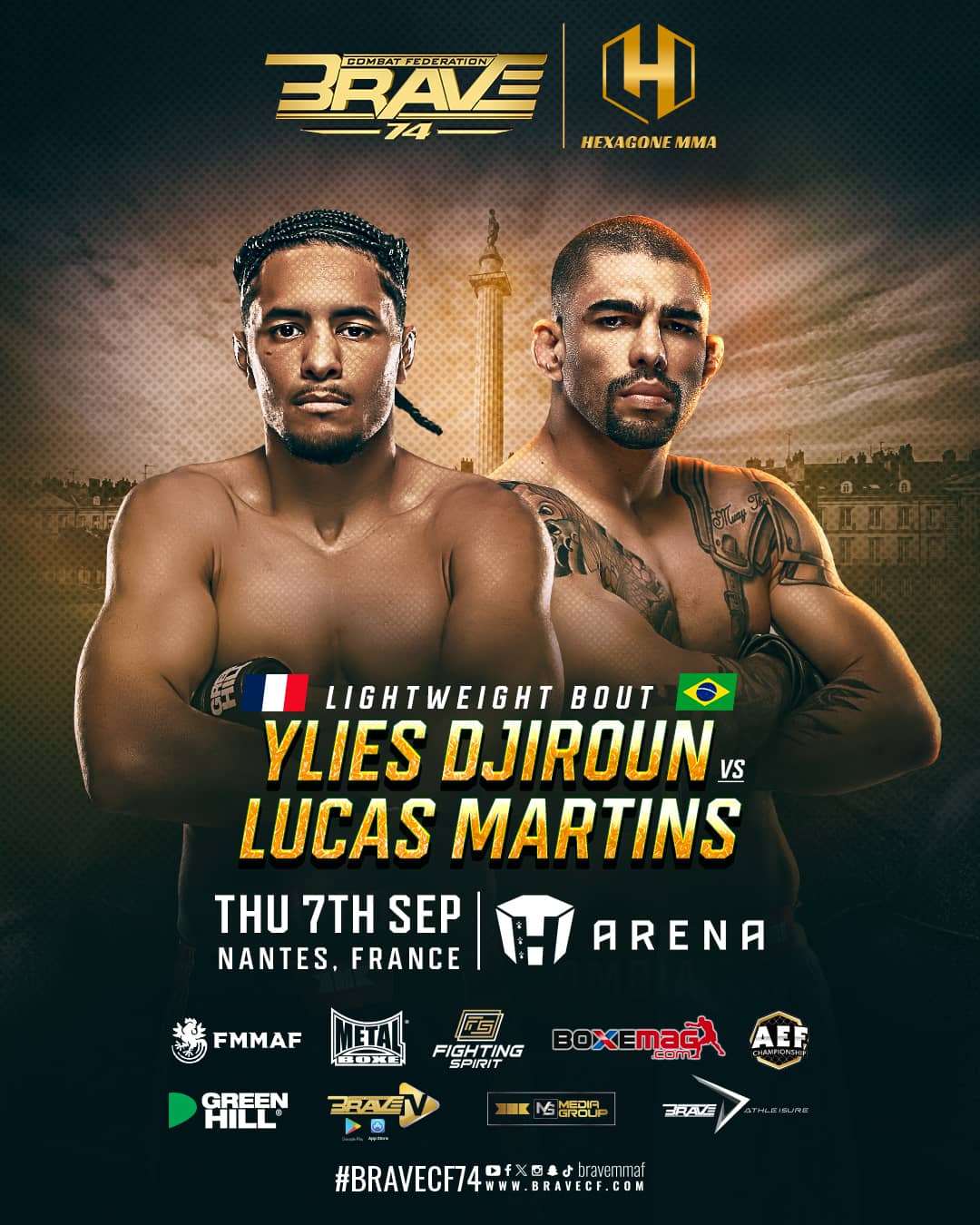 Ylies Djiroun fires back at Lucas Mineiro ahead of BRAVE CF 74 Ill do ...